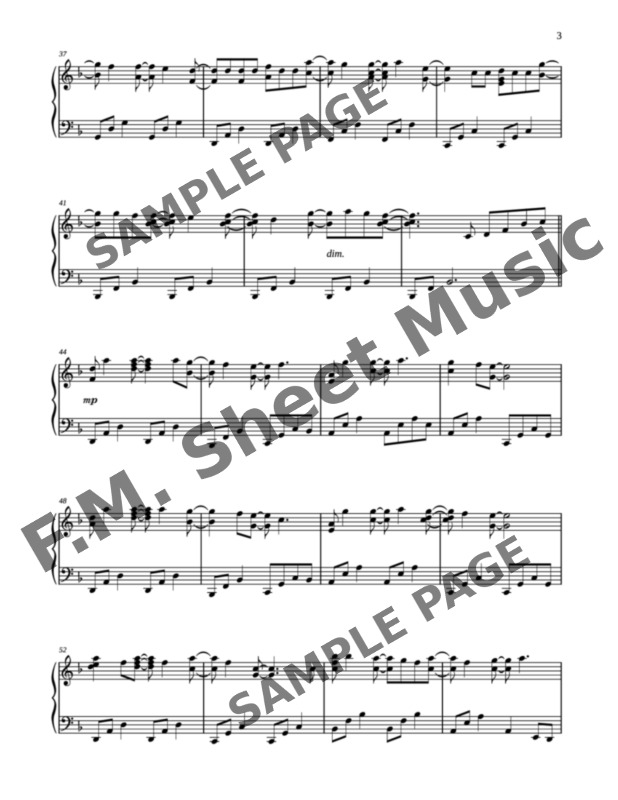 True Faith (Intermediate Piano) By New Order - F.M. Sheet Music - Pop ...
