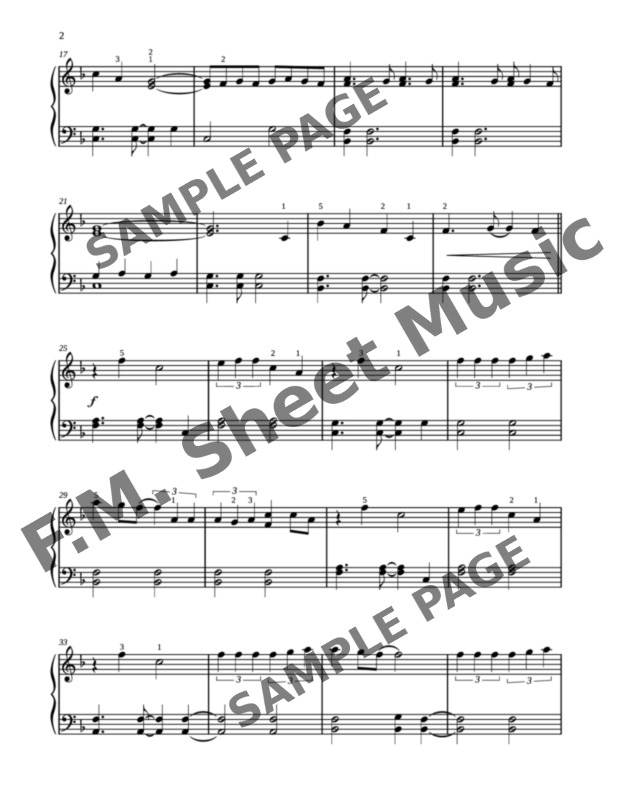 Animal (Easy Piano) By Neon Trees - F.M. Sheet Music - Pop Arrangements ...