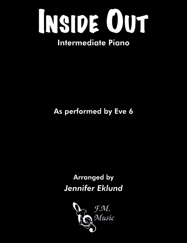 Inside Out (Intermediate Piano) By Eve 6 - F.M. Sheet Music - Pop ...