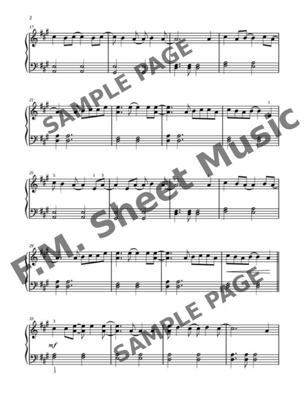 Name (Easy Piano) By Goo Goo Dolls - F.M. Sheet Music - Pop ...