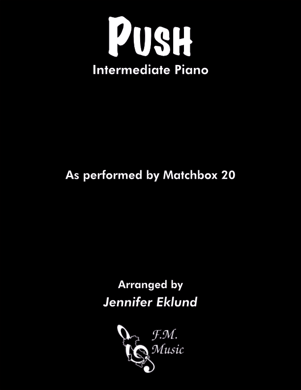 Push (Intermediate Piano) By Matchbox 20 - F.M. Sheet Music - Pop ...