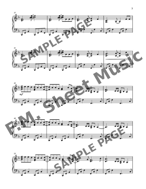 Budapest (Intermediate Piano) By George Ezra - F.M. Sheet Music - Pop ...