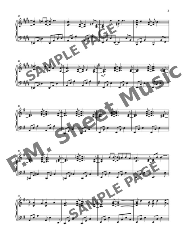 Rio (Intermediate Piano) By Duran Duran - F.M. Sheet Music - Pop ...