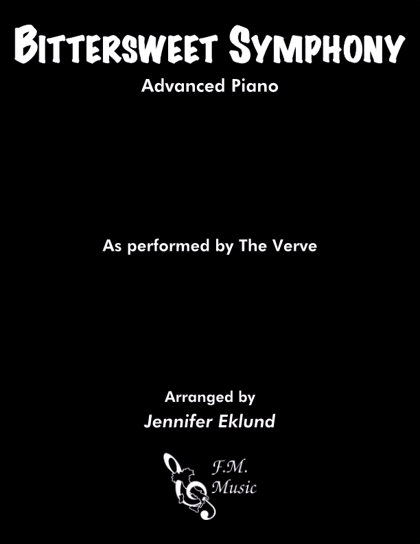 Bittersweet Symphony (Advanced Piano) By The Verve - F.M. Sheet Music ...