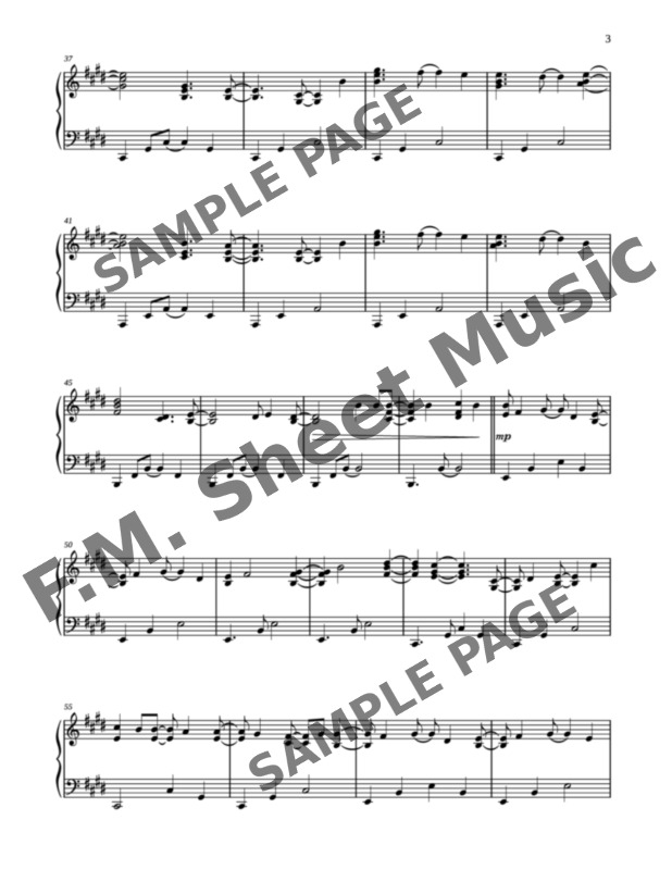 The Reason (Intermediate Piano) By Hoobastank - F.M. Sheet Music - Pop ...