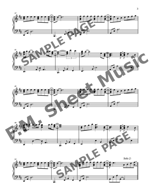 Breezin' (Advanced Piano) By George Benson - F.M. Sheet Music - Pop ...