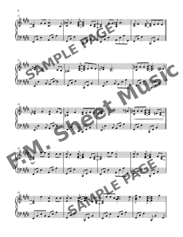 She Hates Me (Intermediate Piano) By Puddle of Mudd - F.M. Sheet Music ...