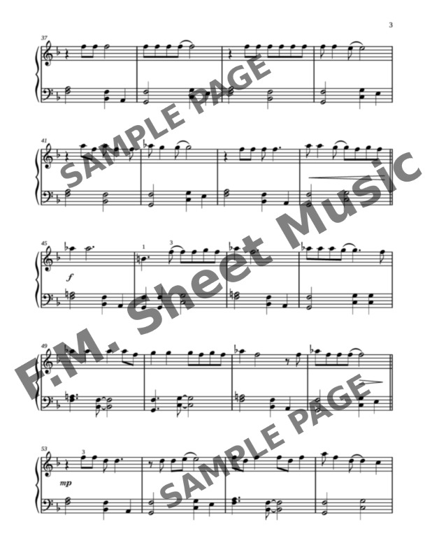 She Hates Me (Easy Piano) By Puddle of Mudd - F.M. Sheet Music - Pop ...