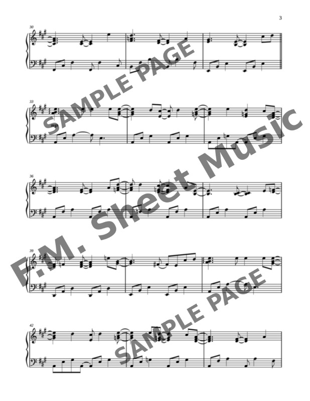 If (Intermediate Piano) By Bread - F.M. Sheet Music - Pop Arrangements ...