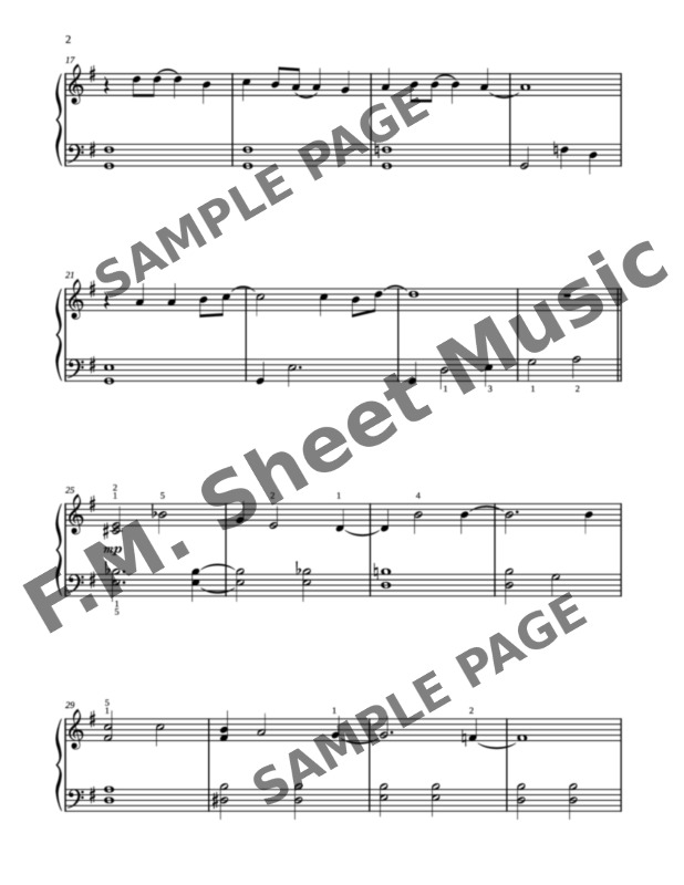 Diary (Easy Piano) By Bread - F.M. Sheet Music - Pop Arrangements by ...