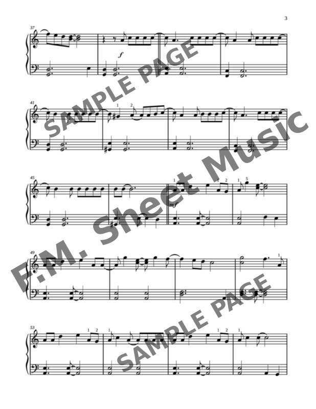 Somebody Told Me (Easy Piano) By The Killers - F.M. Sheet Music - Pop ...
