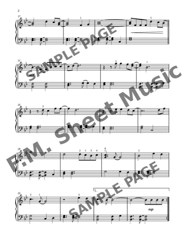 Human (Easy Piano) By The Killers - F.M. Sheet Music - Pop Arrangements ...