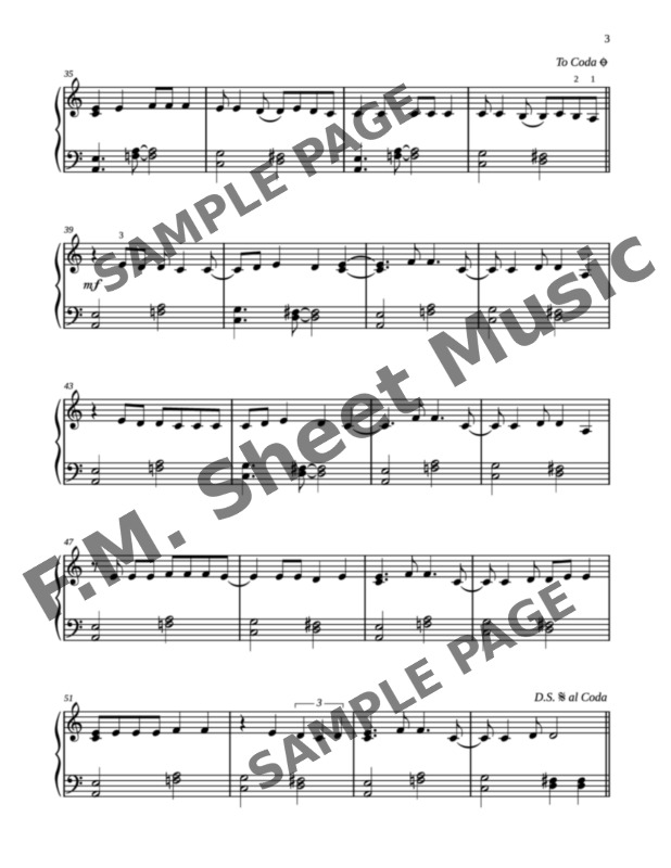 867-5309/Jenny (Easy Piano) By Tommy Tutone - F.M. Sheet Music - Pop ...
