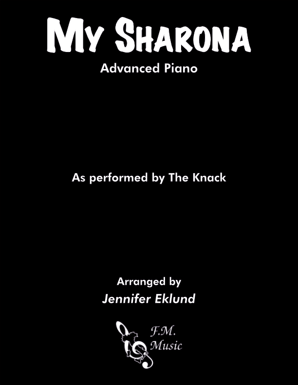 My Sharona (Advanced Piano) By The Knack - F.M. Sheet Music - Pop ...