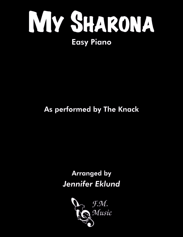 My Sharona (Easy Piano) By The Knack - F.M. Sheet Music - Pop ...