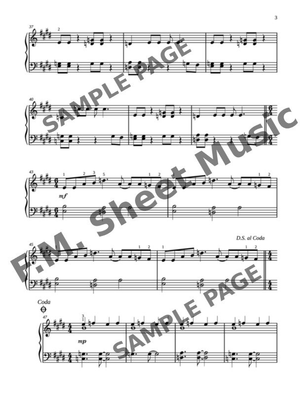 Whip It (Easy Piano) By Devo - F.M. Sheet Music - Pop Arrangements by ...