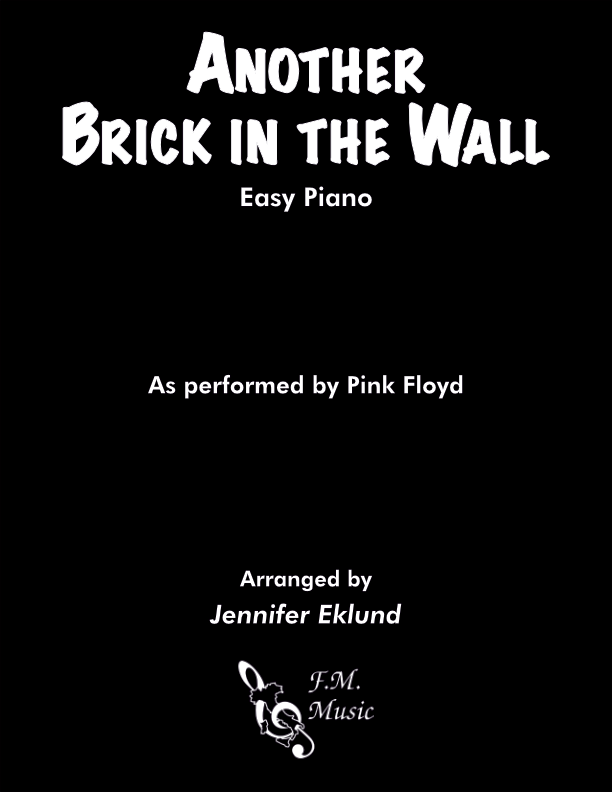Another Brick in the Wall (Easy Piano) By Pink Floyd - F.M. Sheet Music ...
