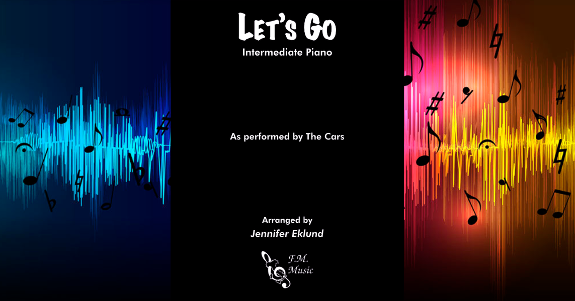 Let's Go (Intermediate Piano) By The Cars - F.M. Sheet Music - Pop ...
