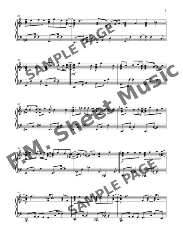 Tempted (Advanced Piano) By Squeeze - F.M. Sheet Music - Pop ...