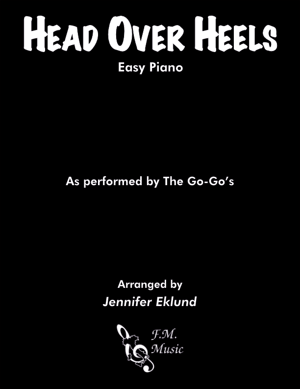 Head Over Heels (Easy Piano) By The Go-Go's - F.M. Sheet Music - Pop ...