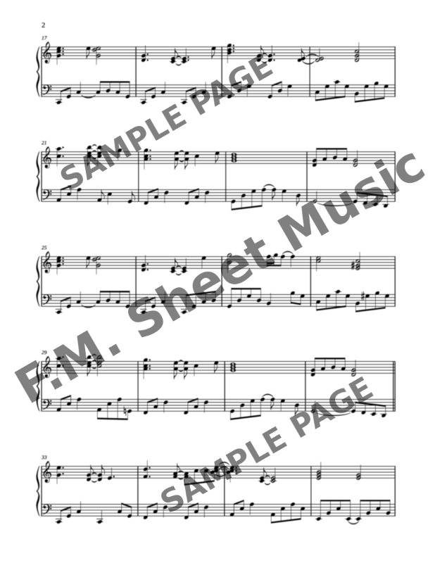 Two Birds (Intermediate Piano) By Regina Spektor - F.M. Sheet Music ...