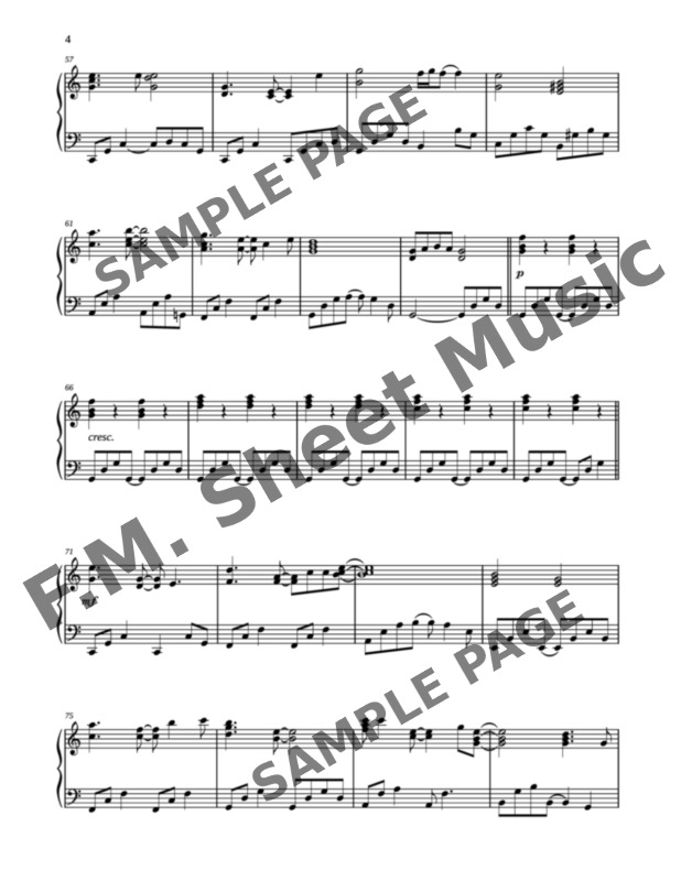 Two Birds (Intermediate Piano) By Regina Spektor - F.M. Sheet Music ...