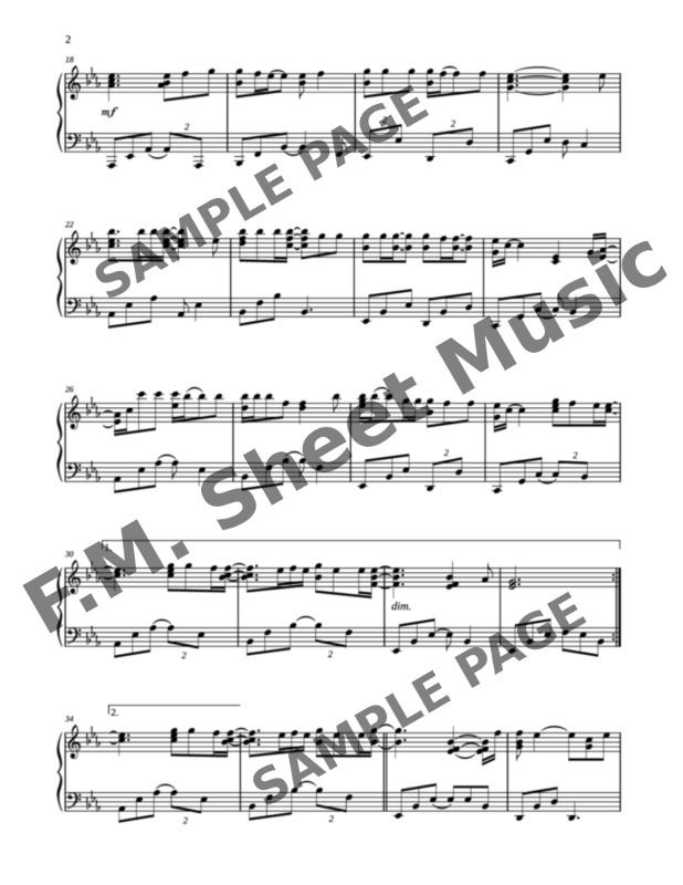 Monsters (Advanced Piano) By James Blunt - F.M. Sheet Music - Pop ...