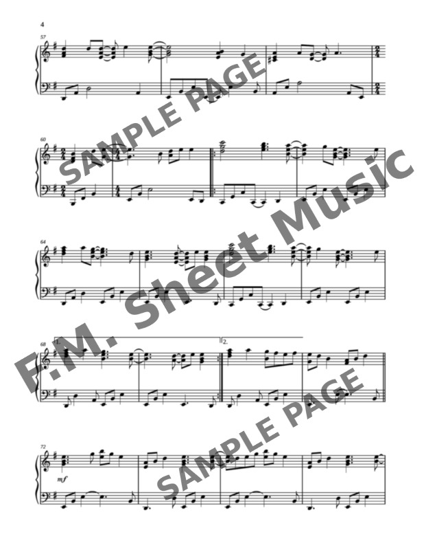 Dead Man's Party (Intermediate Piano) By Oingo Boingo - F.M. Sheet ...