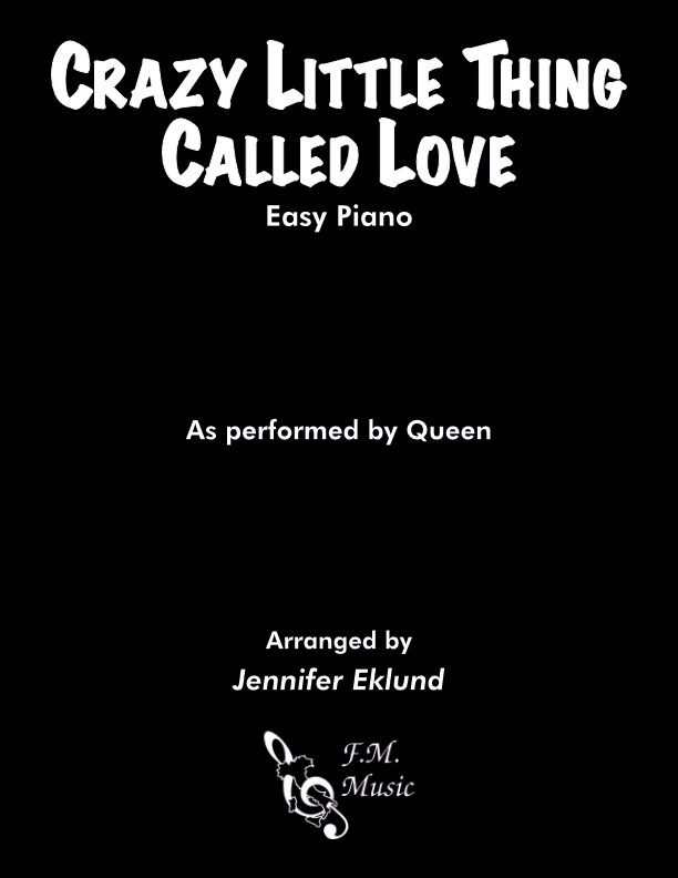 Crazy Little Thing Called Love (Easy Piano) By Queen - F.M. Sheet Music ...