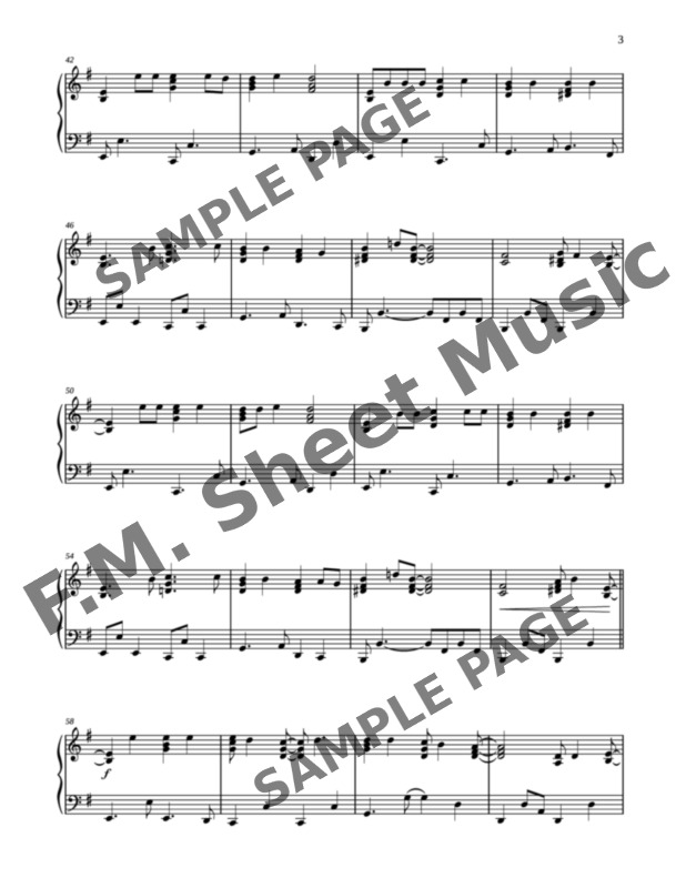 Holiday (Intermediate Piano) By Green Day - F.M. Sheet Music - Pop ...