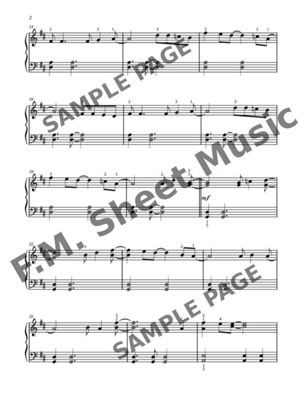 All Apologies (Easy Piano) By Nirvana - F.M. Sheet Music - Pop ...