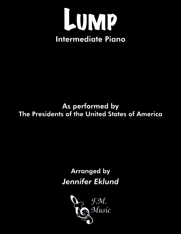 The Presidents of the United States of America: "Lump" Piano Sheet ...