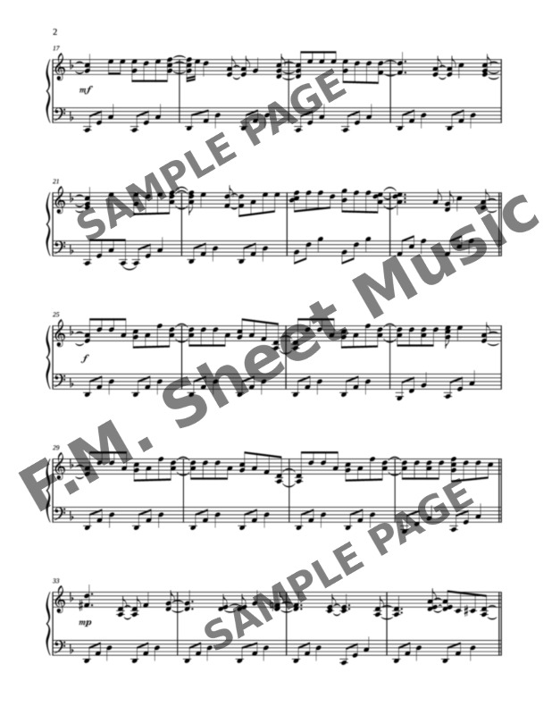 Devil Woman (Intermediate Piano) By Cliff Richard - F.M. Sheet Music ...