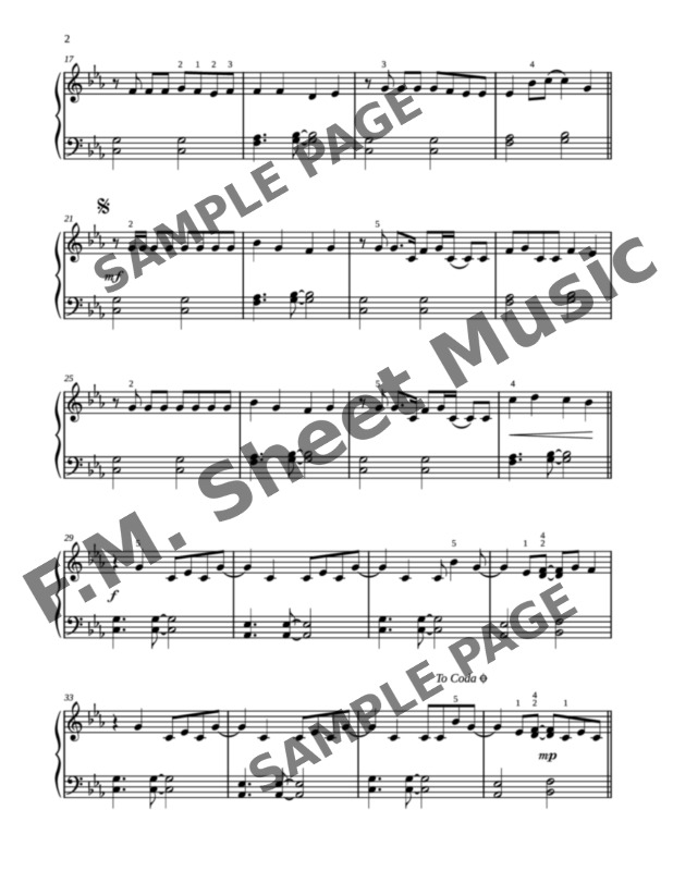 Into the Groove (Easy Piano) By Madonna - F.M. Sheet Music - Pop ...