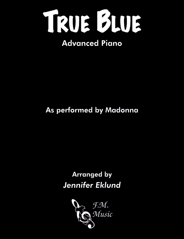 Madonna: "True Blue" | Piano Pronto Publishing