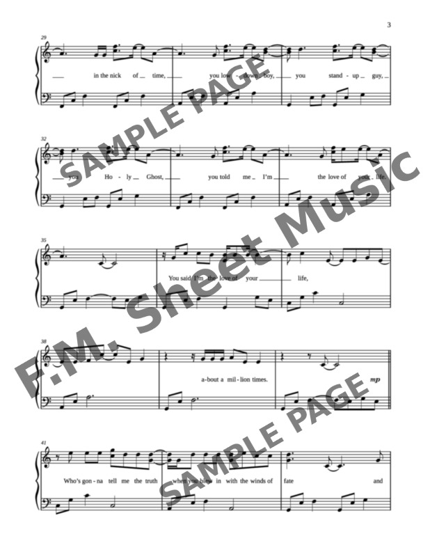 LOML (Intermediate Piano: Abridged) By Taylor Swift - F.M. Sheet Music ...