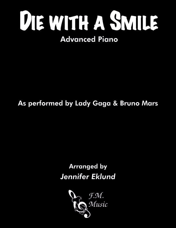 Lady Gaga & Bruno Mars: "Die with a Smile" | Piano Pronto Publishing
