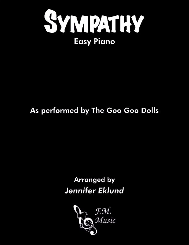 Sympathy (Easy Piano) By Goo Goo Dolls - F.M. Sheet Music - Pop ...