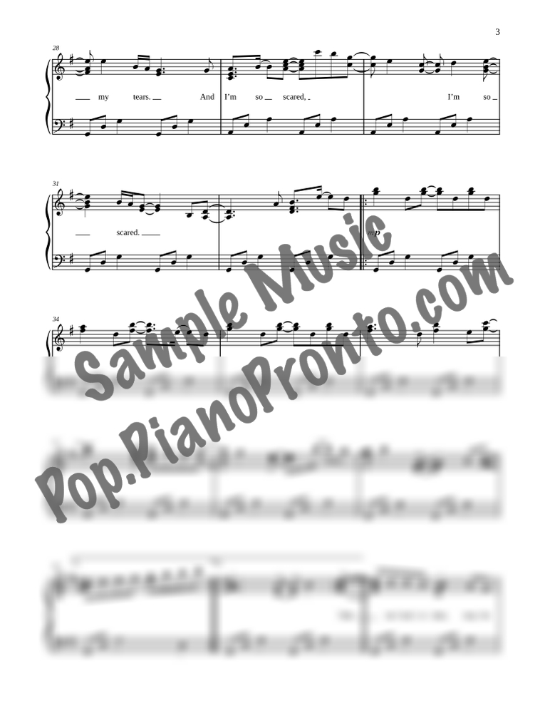 A Different Corner (Intermediate Piano) By George Michael - F.M. Sheet ...
