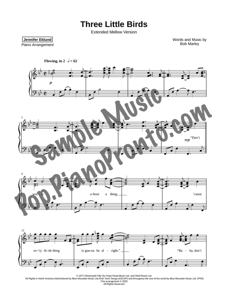 Three Little Birds (Extended Mellow Version) By Bob Marley, Kacey ...