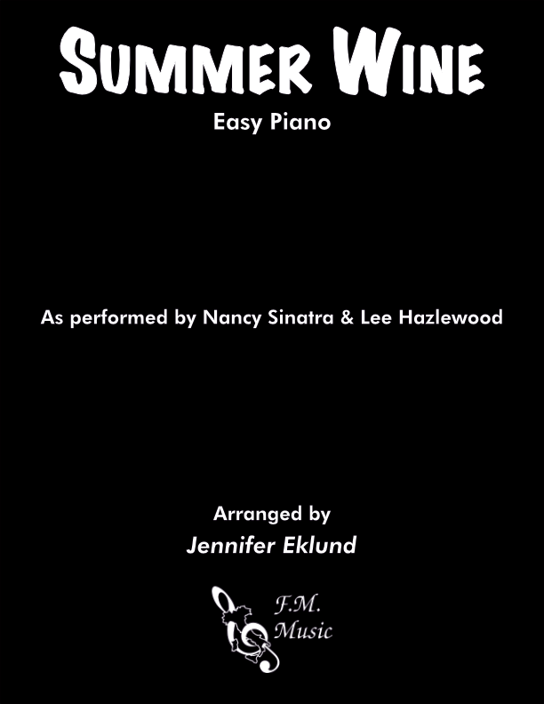 Summer Wine (Easy Piano) By Nancy Sinatra, Lee Hazlewood, Lana Del Rey ...