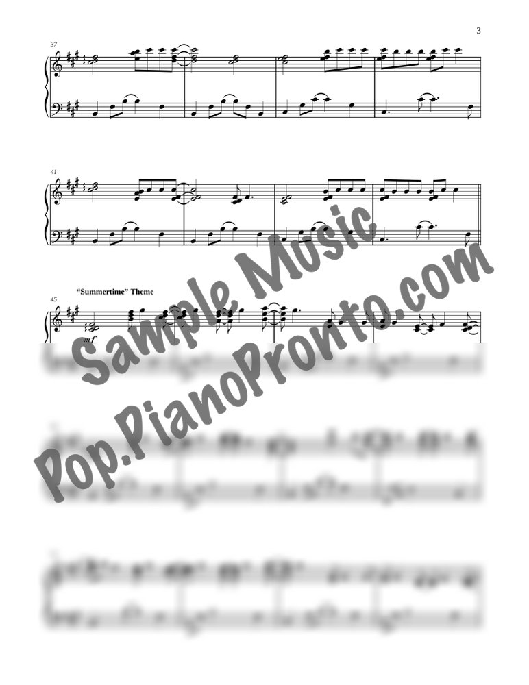 Summer Madness (with "Summertime") (Intermediate: Lyrical Version) By ...
