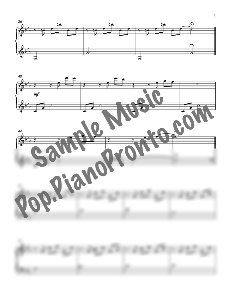 Because This Must Be (Intermediate Piano) By Nils Frahm - F.M. Sheet ...