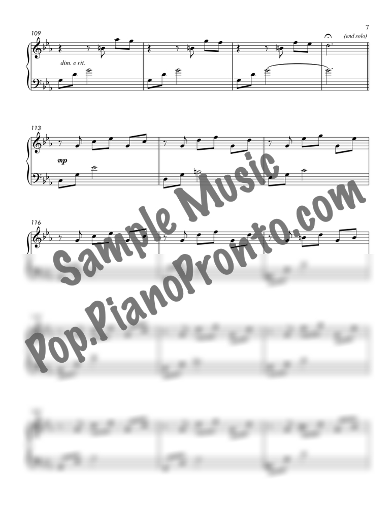 Because This Must Be (Intermediate Piano: Extended Version) By Nils ...